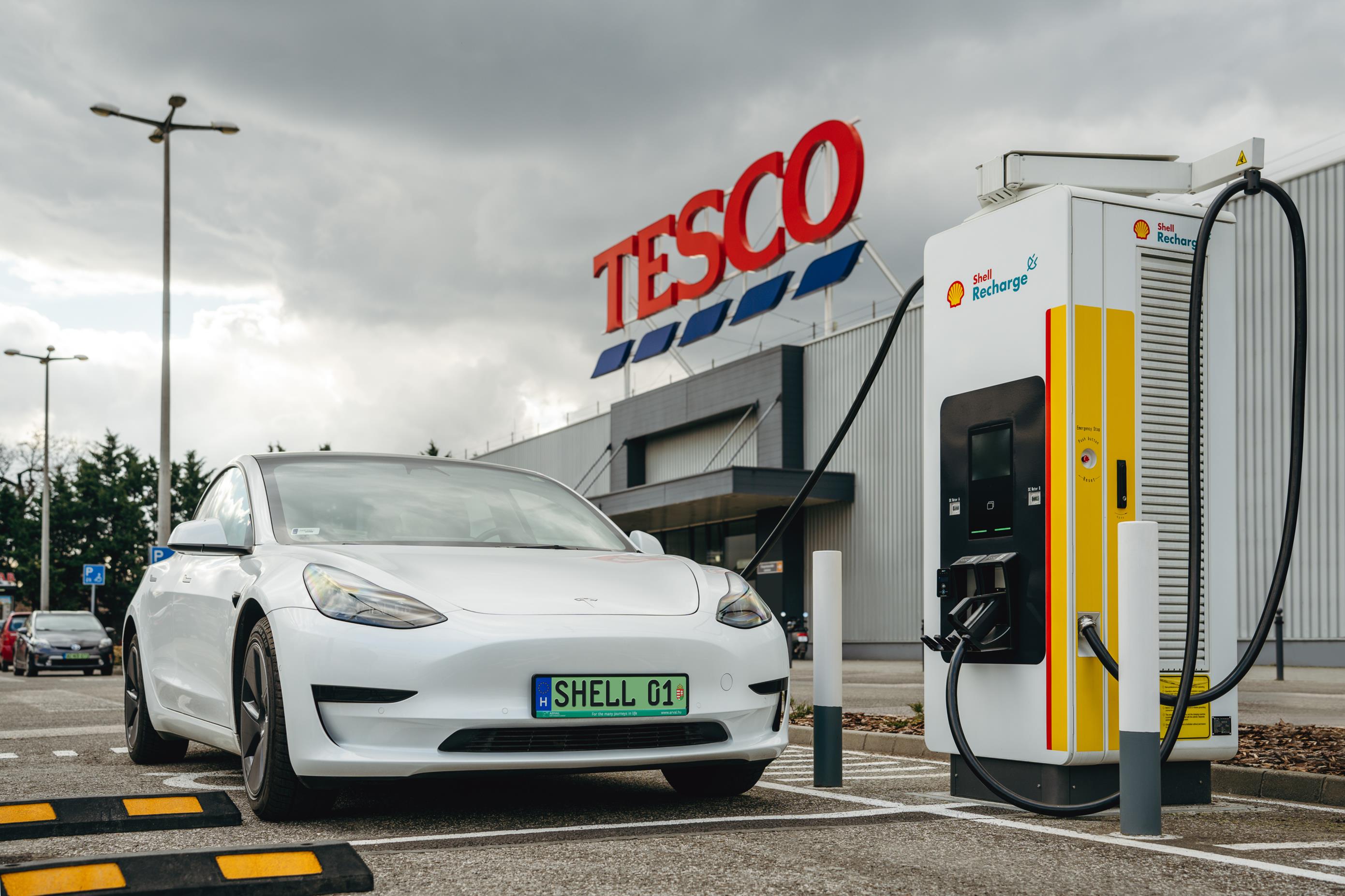 Shell EV töltő